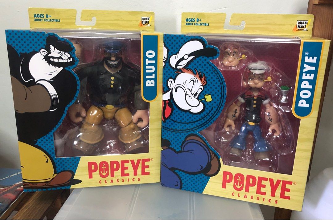 Popeye Bluto boss fight, Hobbies & Toys, Toys & Games on Carousell