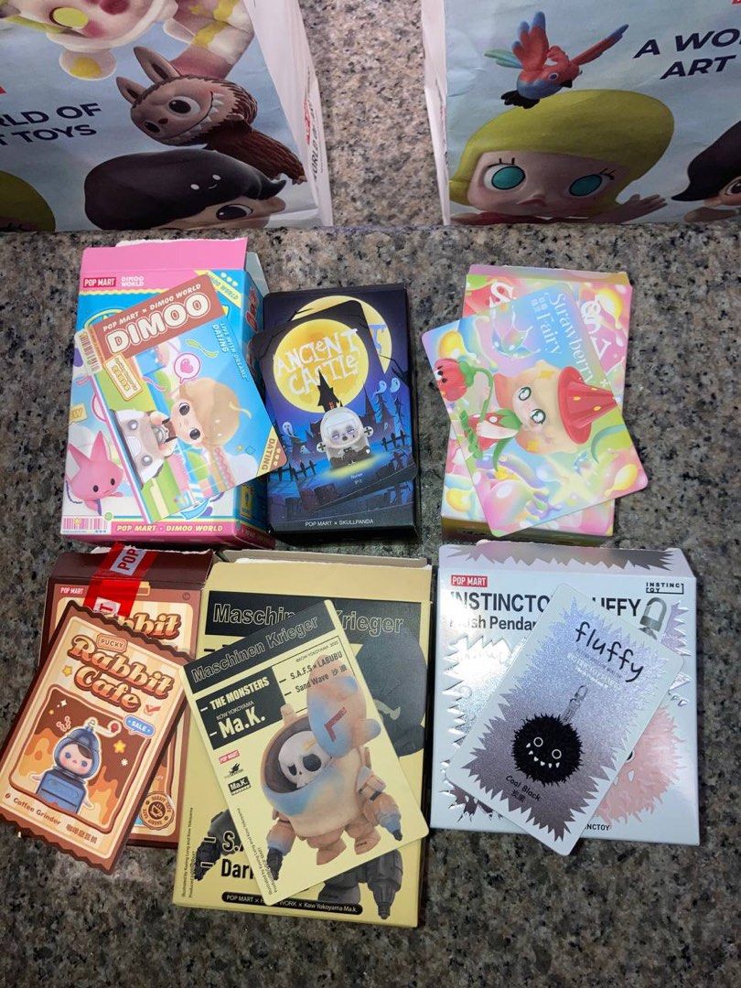 POPMART DIMOO DATING PUCKY RABBIT CAFE LABUBU THE MONSTERS KAW YOKOYAMA ...