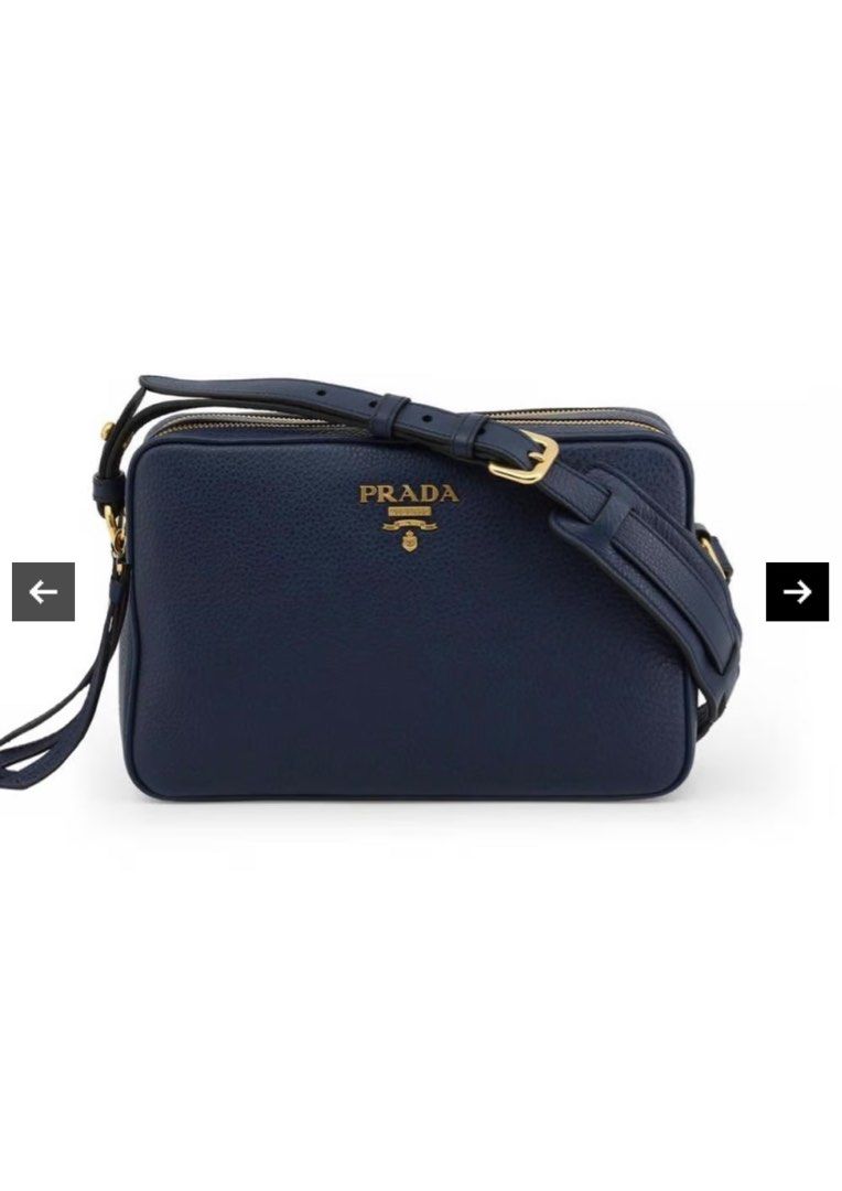 Prada Classic Sling Bag (black), Luxury, Bags & Wallets on Carousell