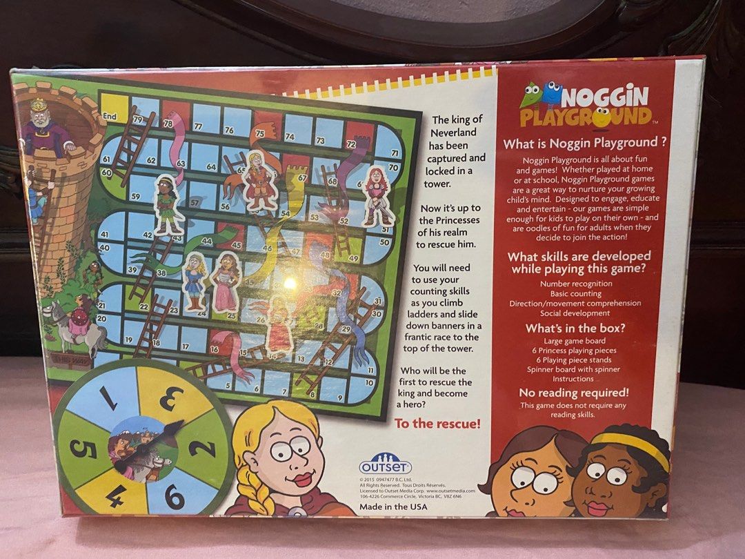 Princess Snakes and Ladders, Hobbies & Toys, Toys & Games on Carousell