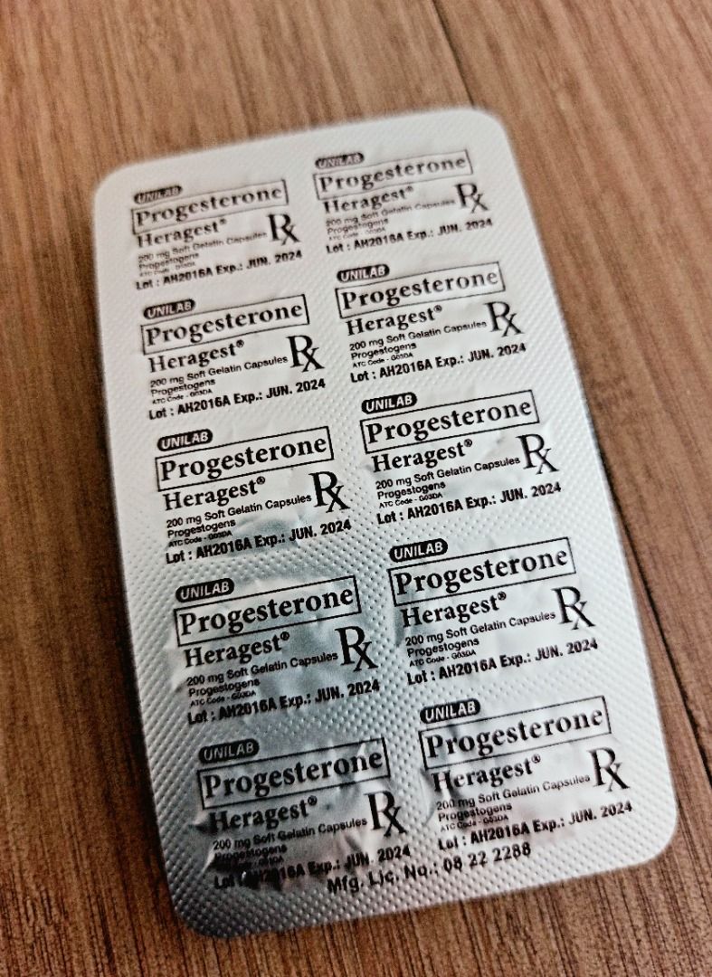 Progesterone (Heragest), Health & Nutrition, Medical Supplies & Tools ...