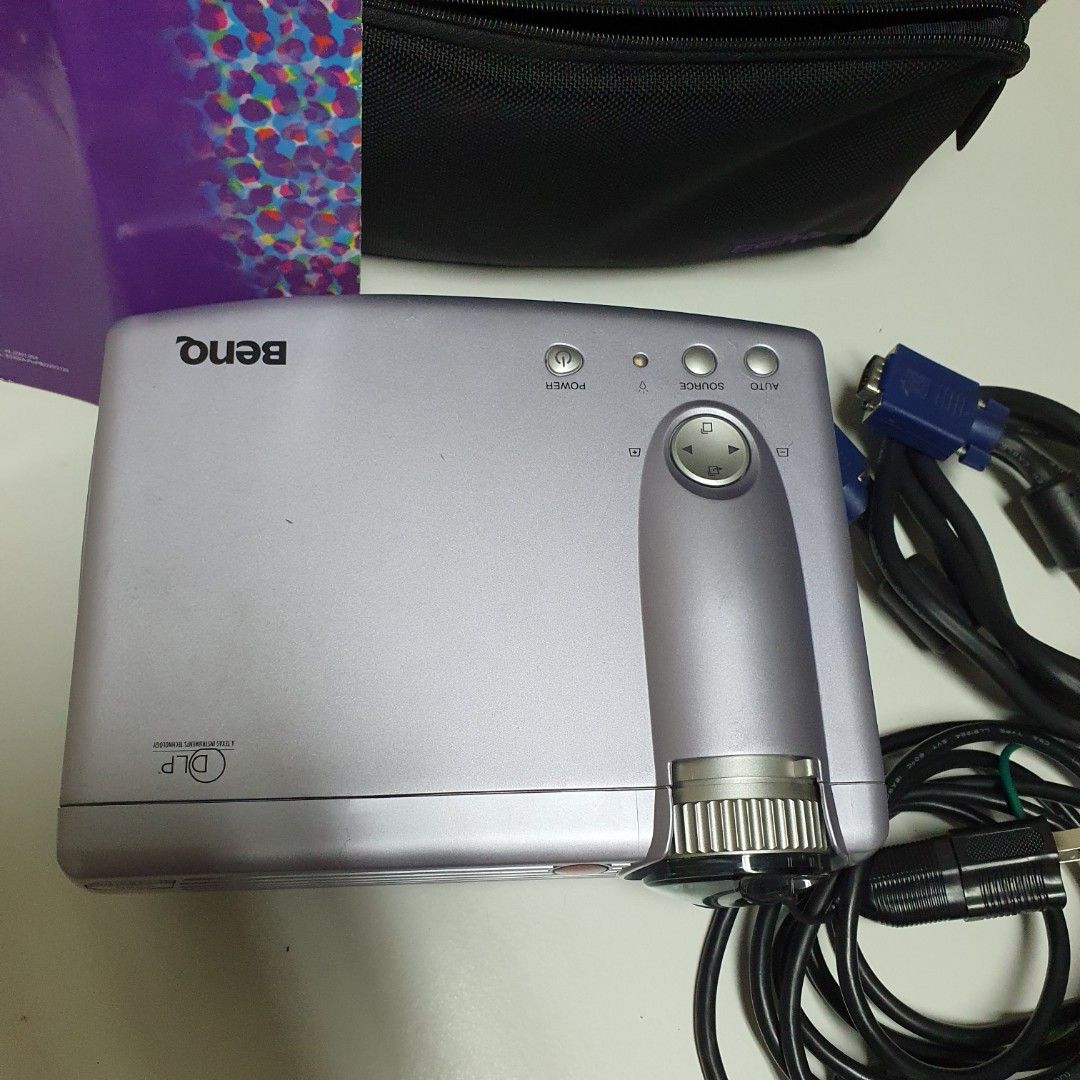 Projector - complete set with cables and bag, Computers & Tech, Office ...