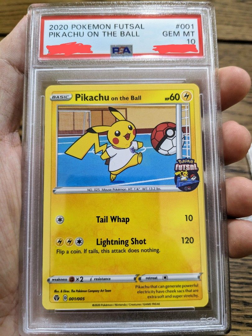 PSA 10 slab Pikachu On the Ball, Hobbies & Toys, Toys & Games on Carousell