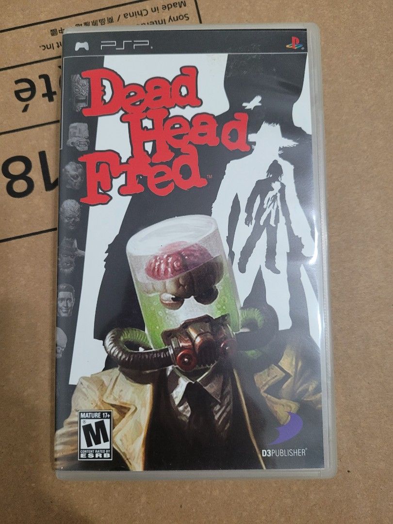 Psp Dead Head Fred Video Gaming Video Games Playstation On Carousell