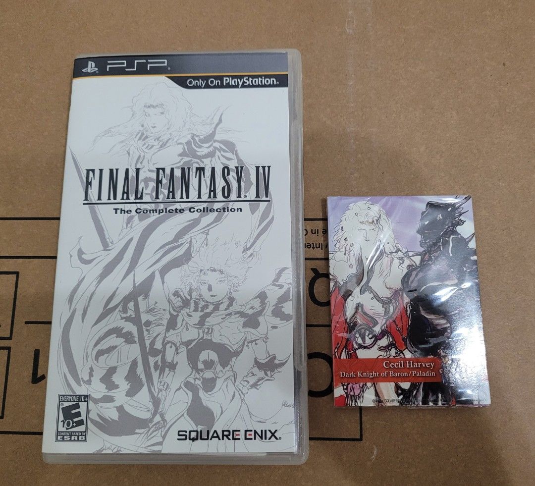 Psp Final Fantasy IV The Complete Collection, Video Gaming, Video Games ...