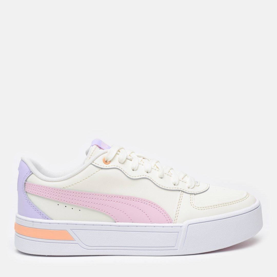 Puma Skye Whisper White Pink, Women's Fashion, Footwear, Sneakers on ...