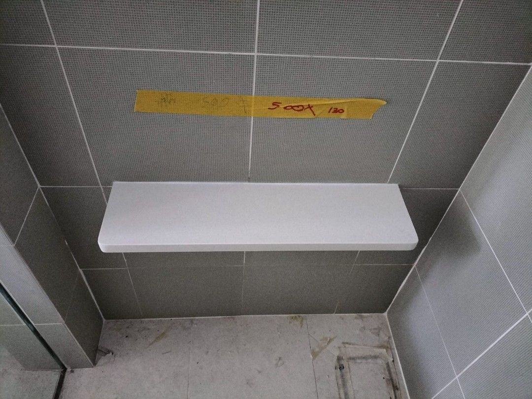 Quartz Shampoo Ledge, Furniture & Home Living, Bathroom & Kitchen ...