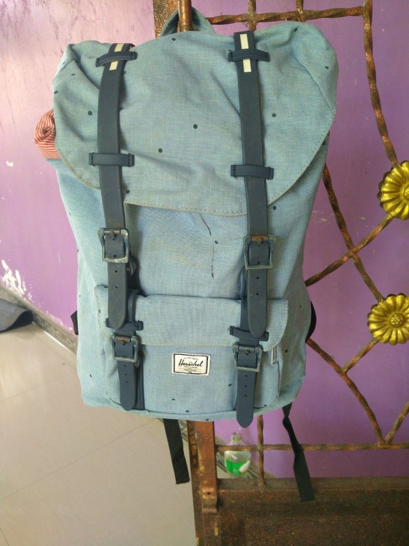 Ransel Herschel original woman, Fesyen Pria, Tas & Dompet , Ransel di ...