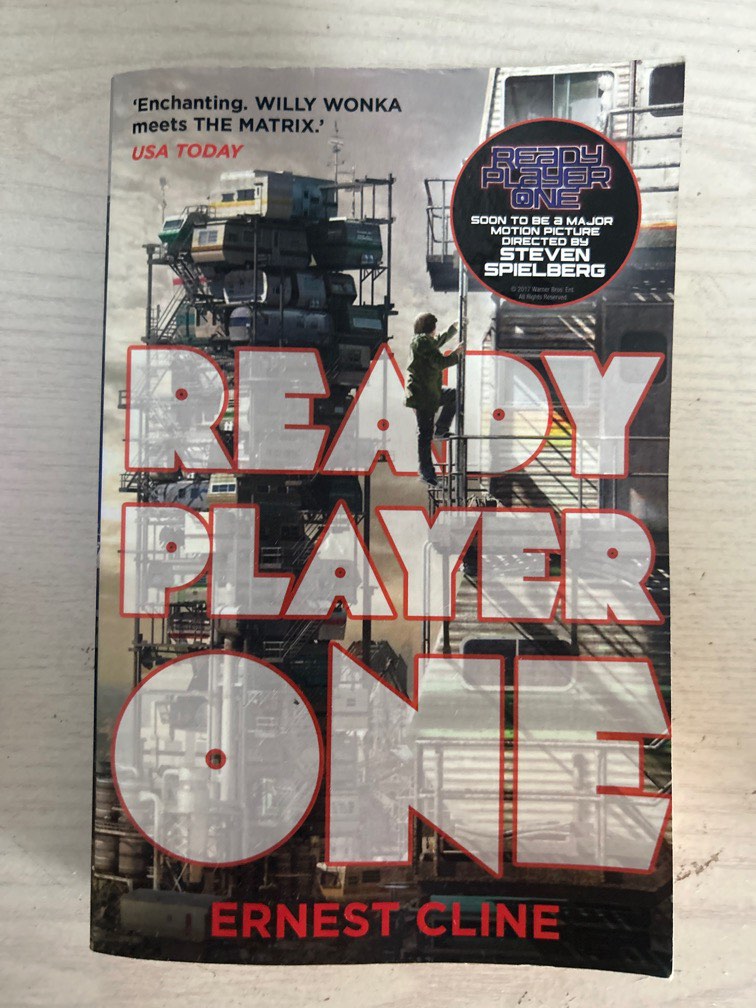Ready player one, ready player two, Armada. Entire Ernest Cline ...
