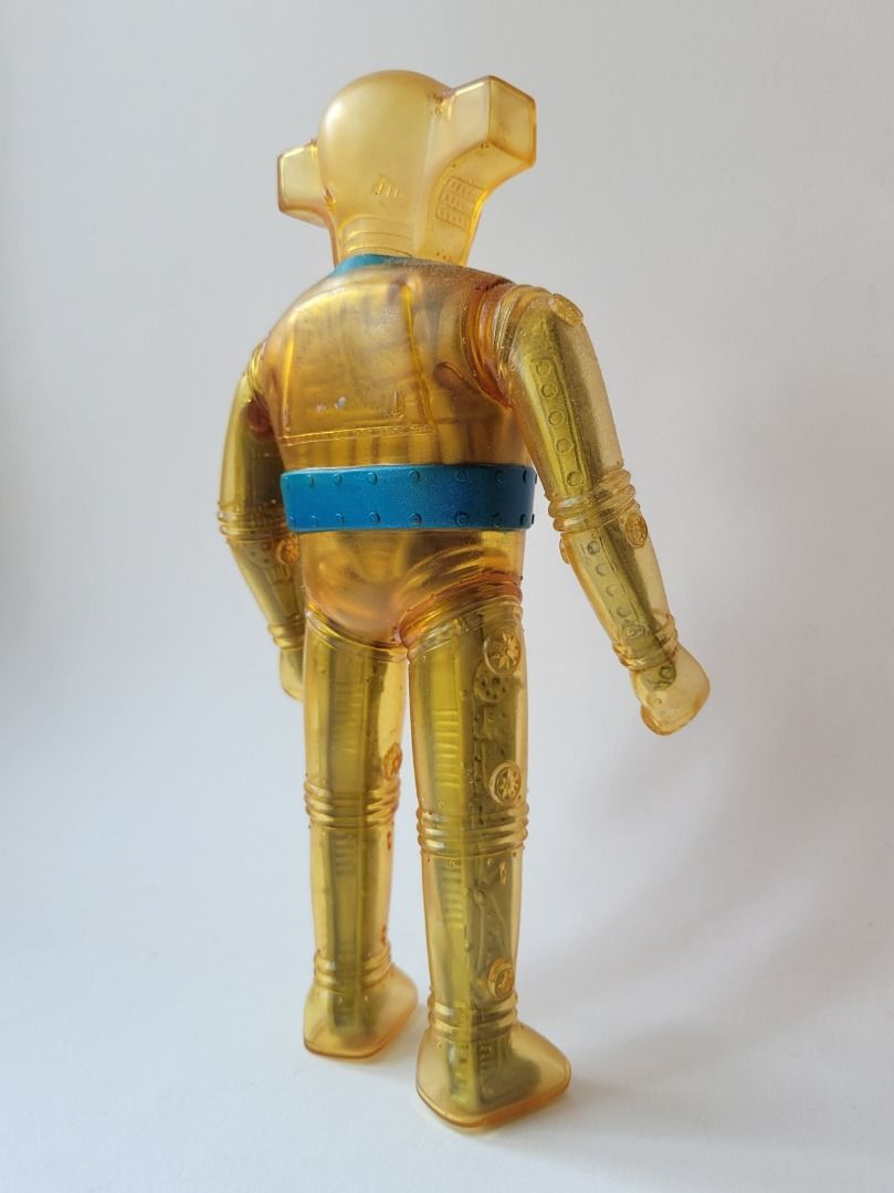 Red Baron 鐵金剛 21.5cm Transparent Vinyl Figure 透明機械版 Bullamrk 牛嘜, 興趣及遊戲 ...