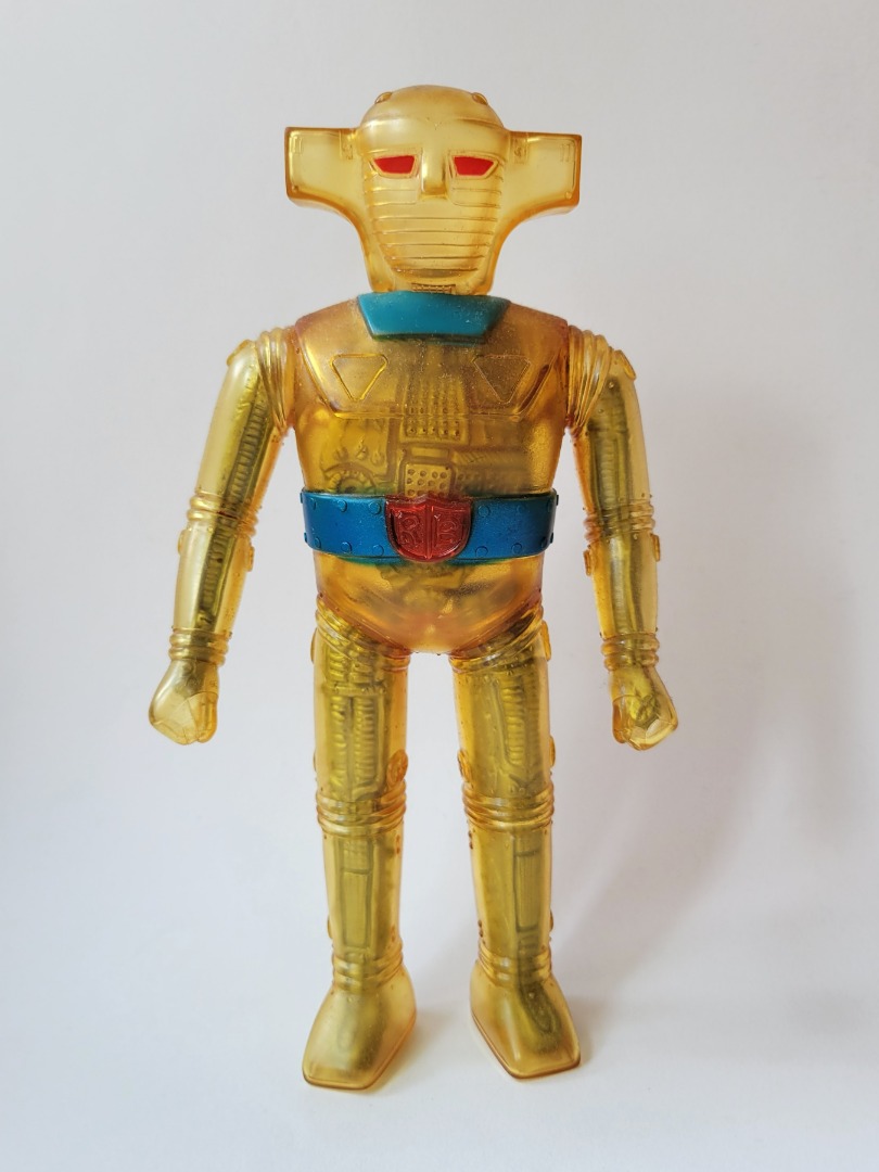 Red Baron 鐵金剛 21.5cm Transparent Vinyl Figure 透明機械版 Bullamrk 牛嘜, 興趣及遊戲 ...