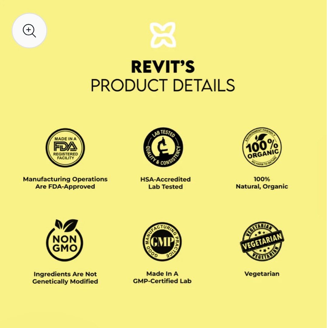 Revit Anti-Hangover Gummies, Health & Nutrition, Health Supplements ...