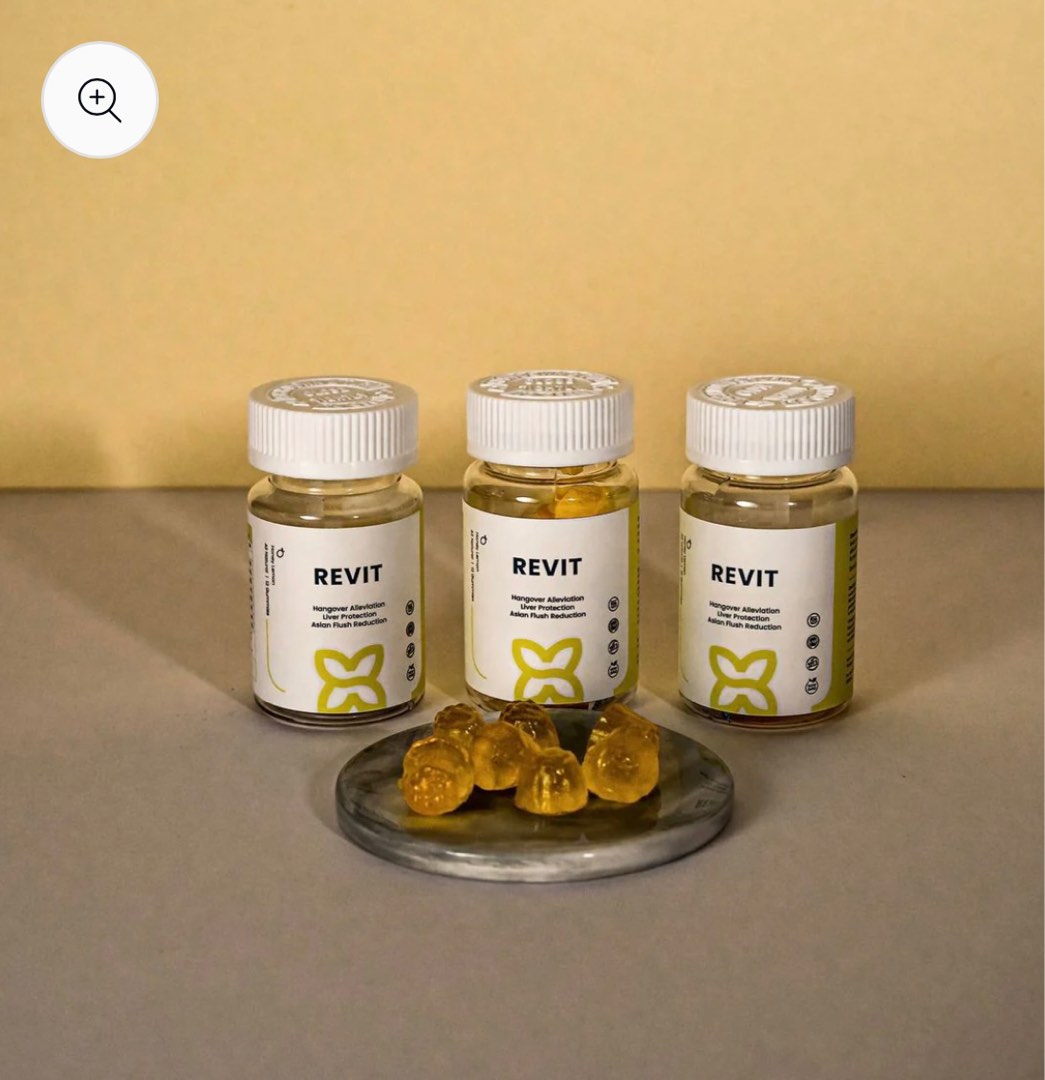Revit Anti-Hangover Gummies, Health & Nutrition, Health Supplements ...