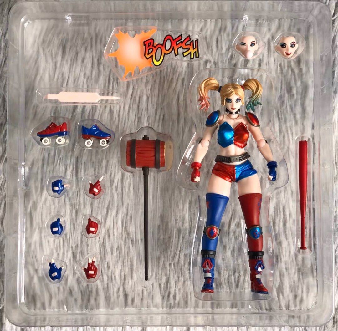 REVOLTECH HARLEY QUINN NEW COLOR VER, Hobbies & Toys, Toys & Games on ...
