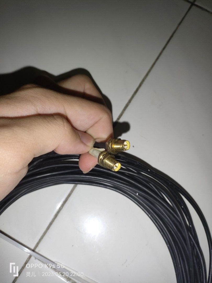 RG174 coaxial cable 5M*2, Computers & Tech, Parts & Accessories, Cables ...