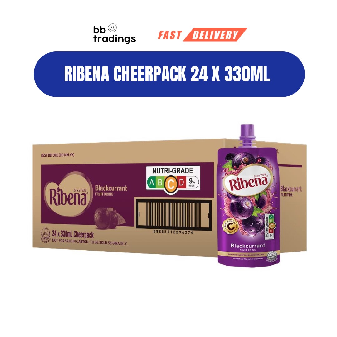 Ribena Cheerpack Carton (24 x 330ml), Food & Drinks, Beverages on Carousell