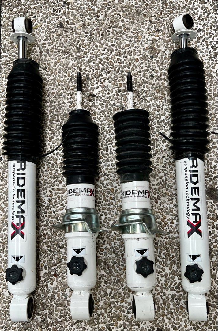 Ridemax 4-way Adjustable Shock Absorbers 2 inch lift with coil springs ...