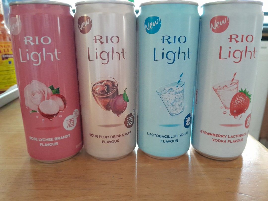 Rio Light Cocktail (assorted), Food & Drinks, Alcoholic Beverages on ...