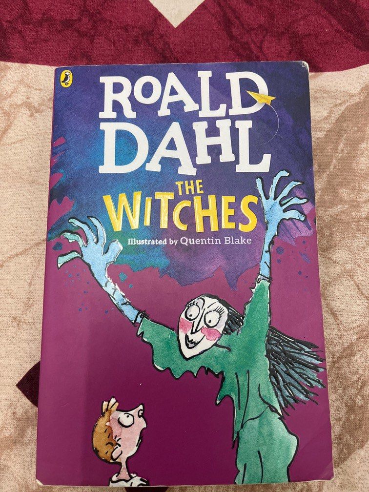 Roald Dahl THE WITCHES, 興趣及遊戲, 書本 & 文具, 小說及非小說 - Carousell