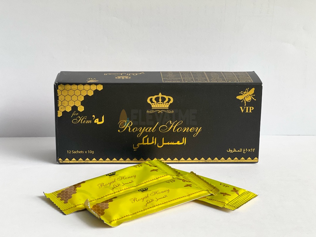 Royal Honey VIP for him 10g x 12 sachets, Health & Nutrition, Health ...