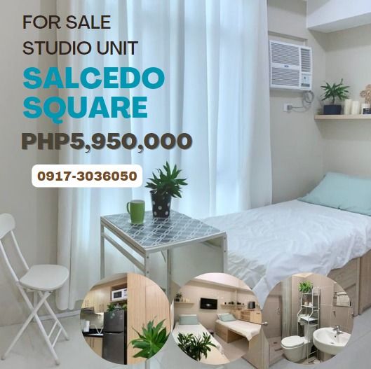 Salcedo Square condo for sale Studio RUSH Leviste Salcedo Village ...