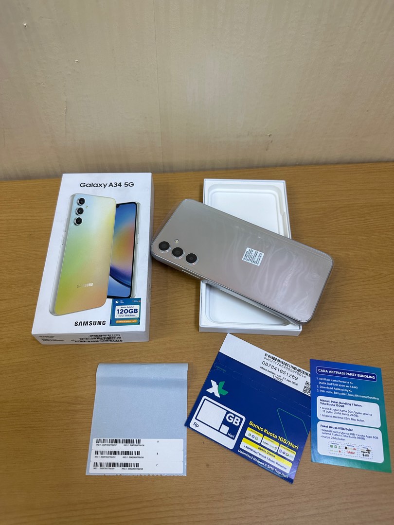 Samsung A34 5G 8/128 second ory, Telepon Seluler & Tablet, Ponsel ...