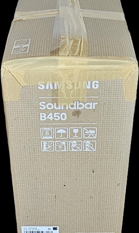 Samsung sound bar model number B450, 音響器材, Soundbar、揚聲器、藍牙喇叭、耳擴 - Carousell