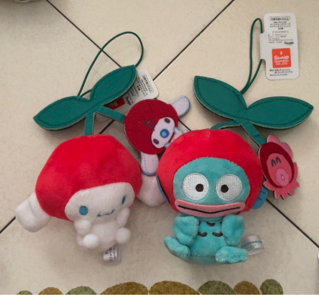 Sanrio Characters as Cherry Mascots FuRya Sanrio, Hobbies & Toys ...