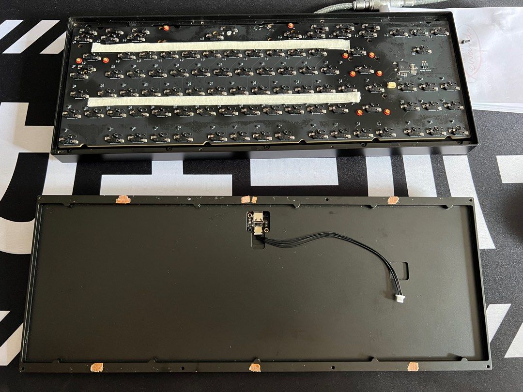 Scarlet TKL Black Custom Keyboard, Computers & Tech, Parts ...