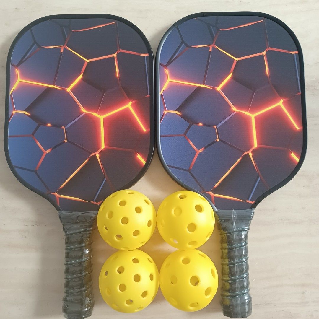 [SG Seller] Proffesional Carbon Fiber Lightweight Pickleball Paddles ...