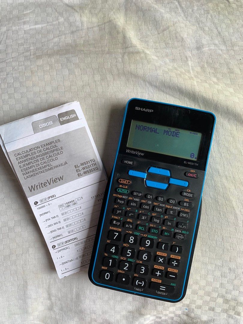 Sharp scientific calculator on Carousell