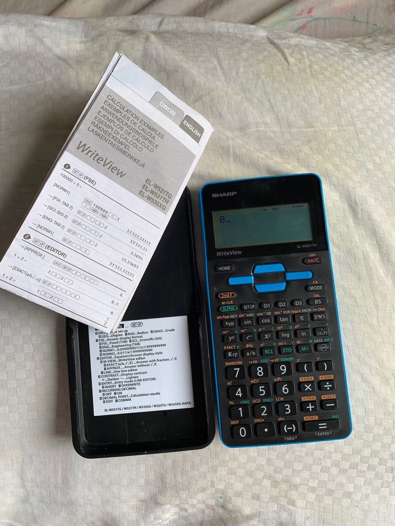 Sharp scientific calculator on Carousell