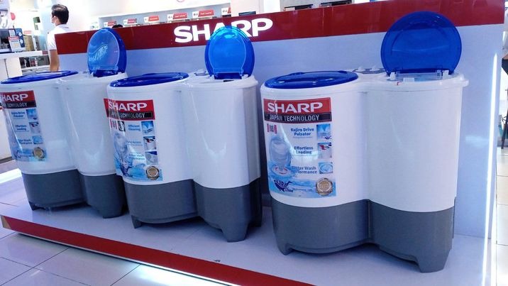 SHARP TWIN TUB WASHING MACHINE, TV & Home Appliances, Washing Machines ...