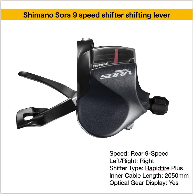 Shimano Shifting Lever Sora -SL-R3000-R-9s, Sports Equipment, Bicycles ...