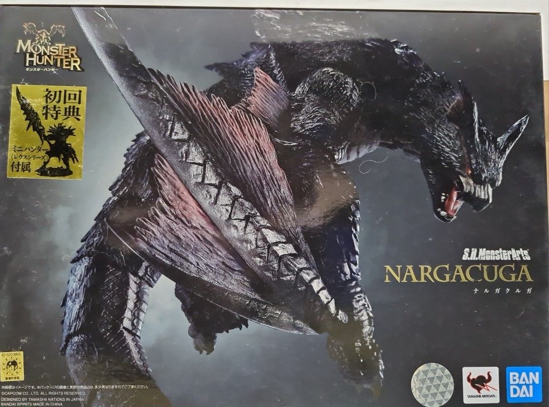 S.H.MonsterArts Nargacuga "Monster Hunter World: Iceborne, Hobbies ...