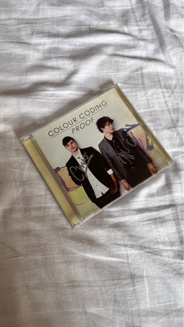 Signed Colour Coding CD Album on Carousell
