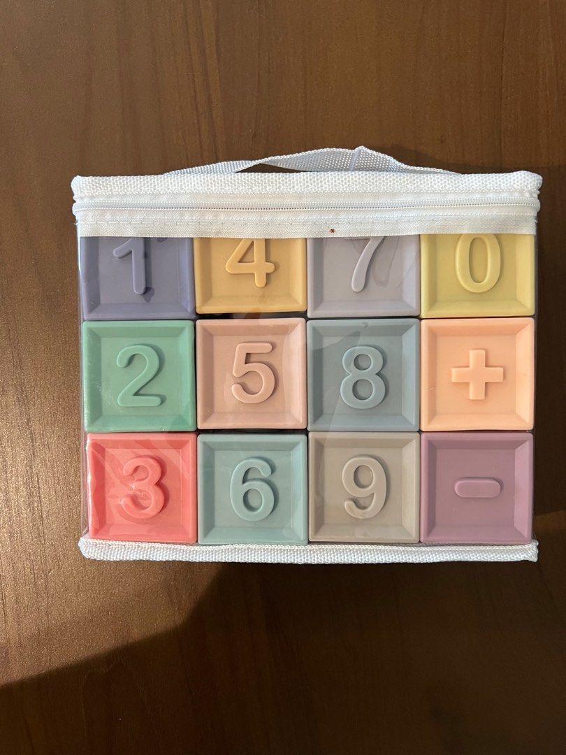 Silicon stacking cubes, Babies & Kids, Infant Playtime on Carousell