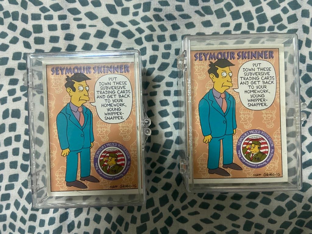Simpsons Trading Card - Complete Set - 90 Cards X 2, Hobbies & Toys ...