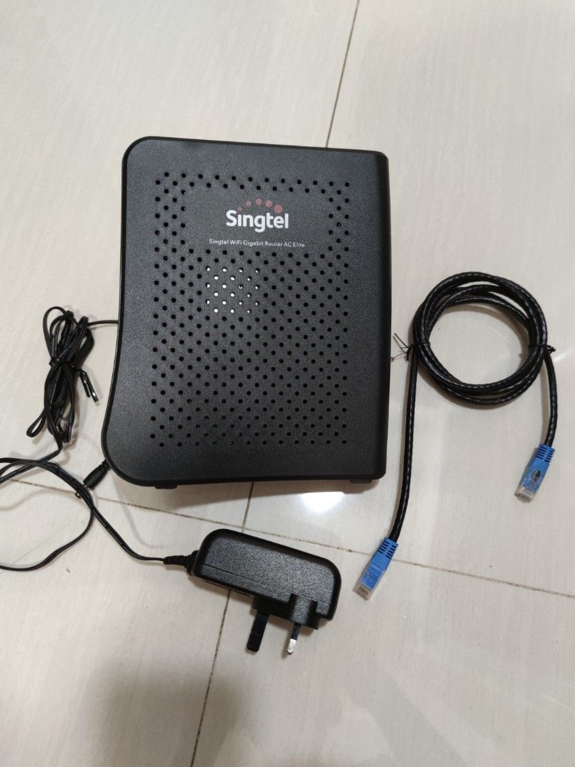 Singtel Wifi Router, TV & Home Appliances, Other Home Appliances on ...