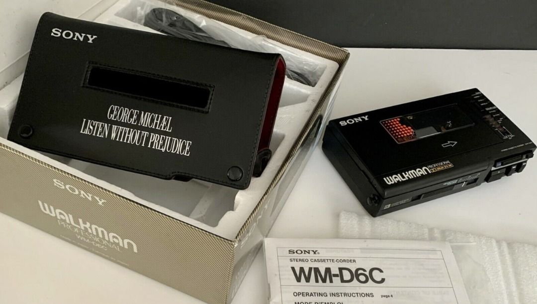 Sony Walkman WM-D6C (George Michael Listen Without Prejudice Limited ...