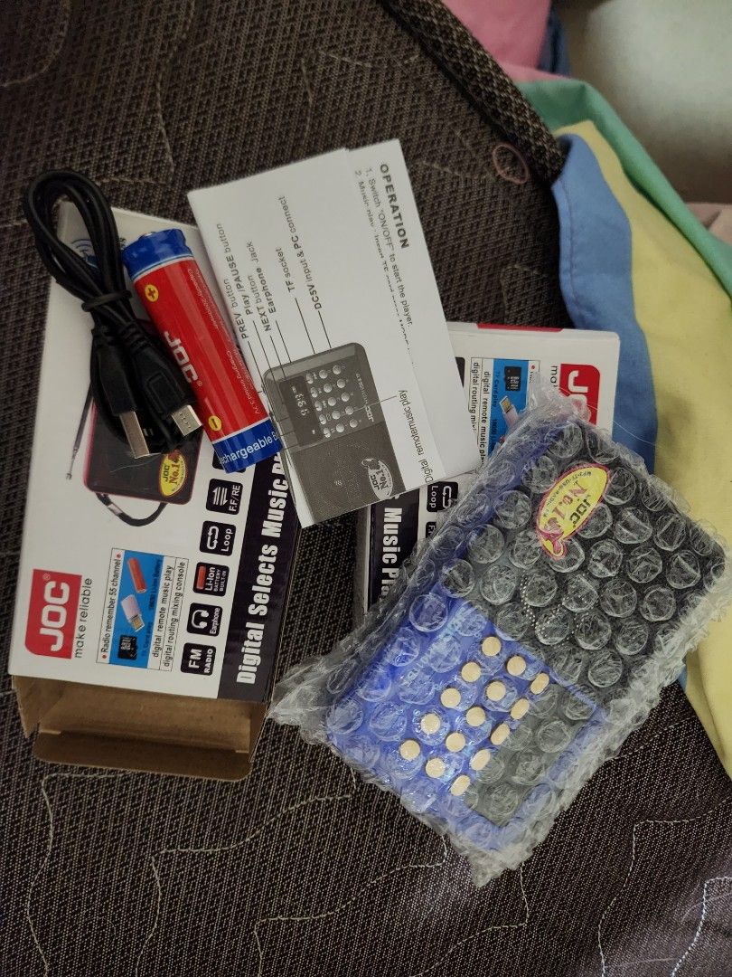 Speaker/Radio JOC H1011 USB FM Radio Speaker Music Player, Elektronik ...