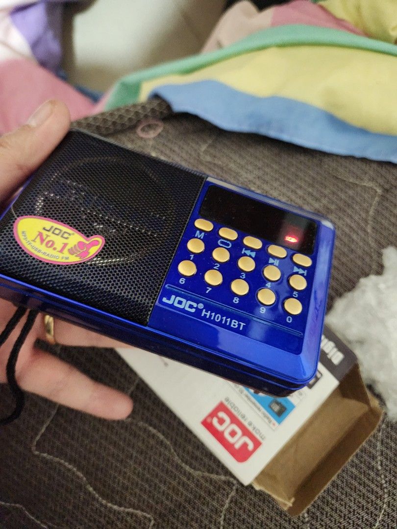 Speaker/Radio JOC H1011 USB FM Radio Speaker Music Player, Elektronik ...