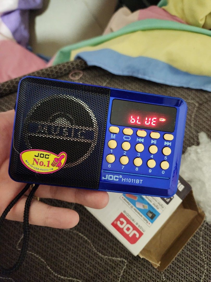 Speaker/Radio JOC H1011 USB FM Radio Speaker Music Player on Carousell