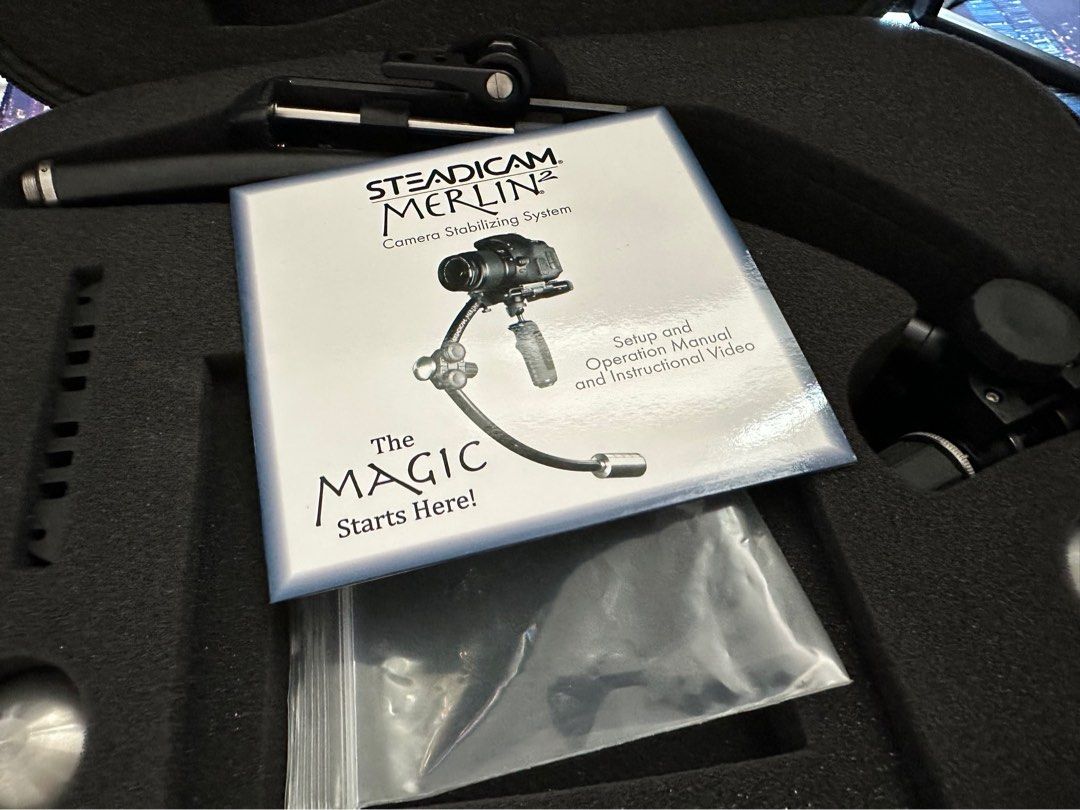 STEADICAM MERLIN2 Camera Stabilizer, 攝影器材, 相機 - Carousell