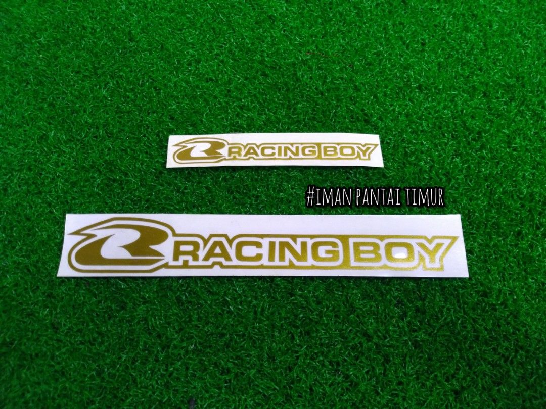 STICKER RACING BOY, Auto Accessories on Carousell