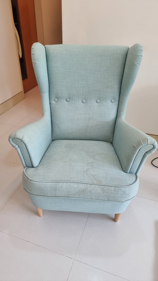 STRANDMON Wing chair, Furniture & Home Living, Furniture, Chairs on ...