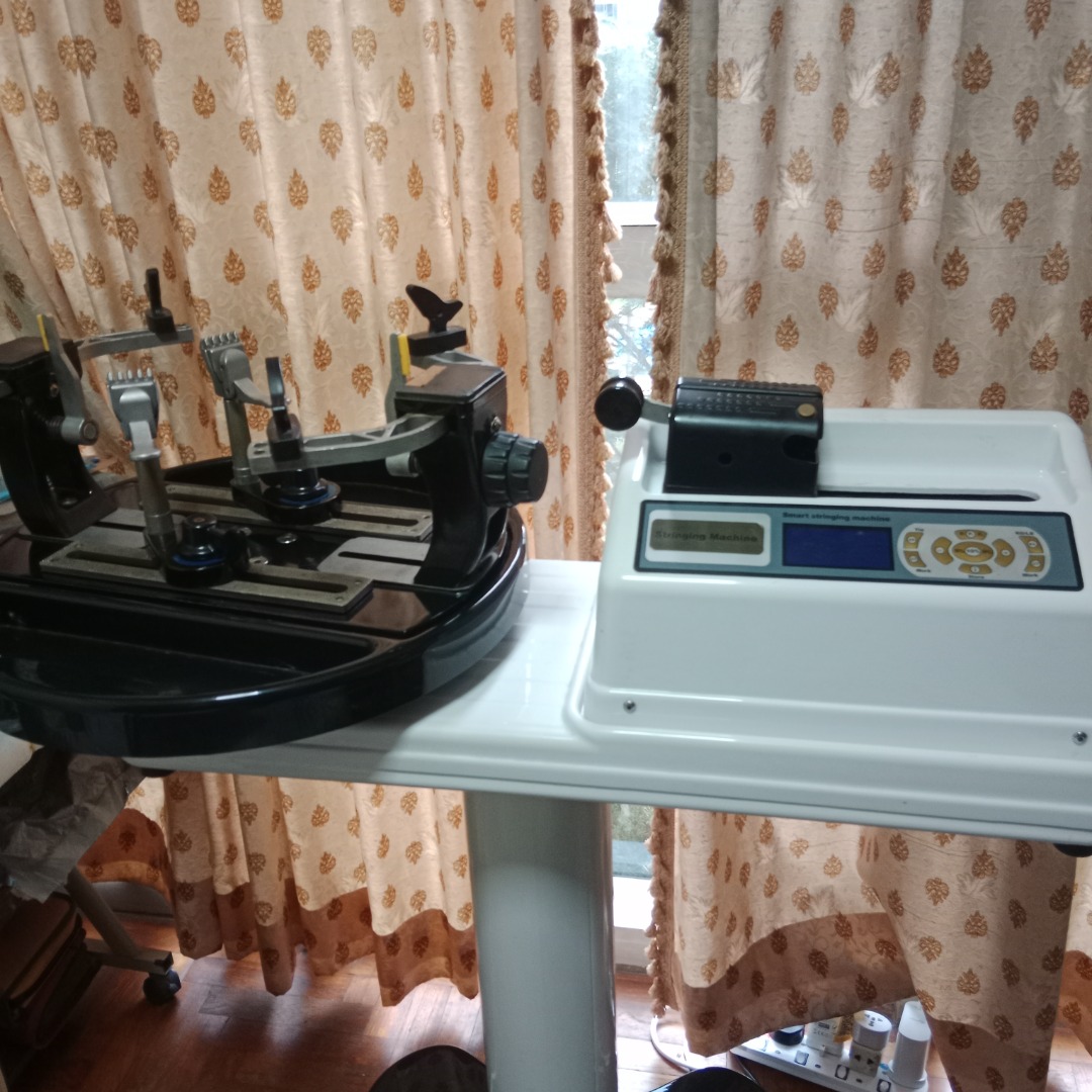 Tennis racket stringing machine electronic type, Sports Equipment ...
