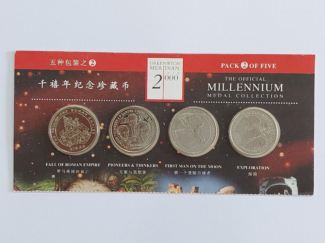 The Official Millennium Medal Collection, Hobbies & Toys, Memorabilia ...