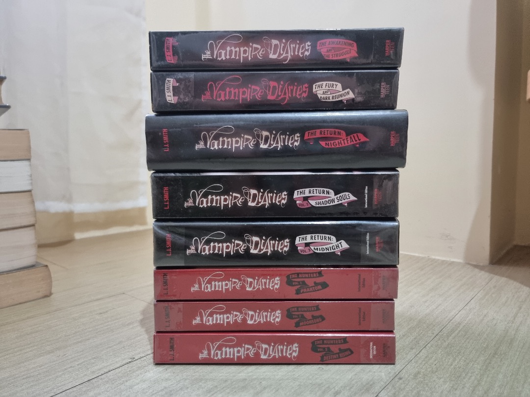The Vampire Diaries Series (Set Only), Hobbies & Toys, Books ...