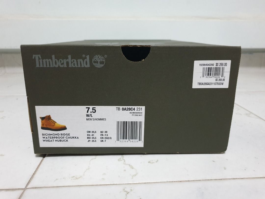 Timberland Richmond Ridge (Brand New), Men's Fashion, Footwear, Boots ...